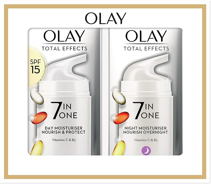 Total Effects by Olay Day Cream 37ml & Night Cream 37ml 37ml – Gracias Skin